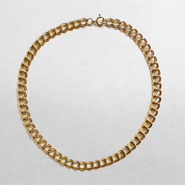 →SHORT DOUBLE DANCE CHAIN NECKLACE← NECKLACE – SANG A